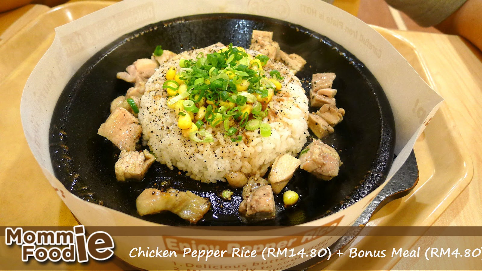 The Life of a Foodie Mum: Pepper Lunch @ Sunway Pyramid