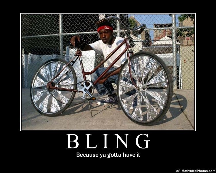 Aaron's Big Bike Blog: Bling-bling