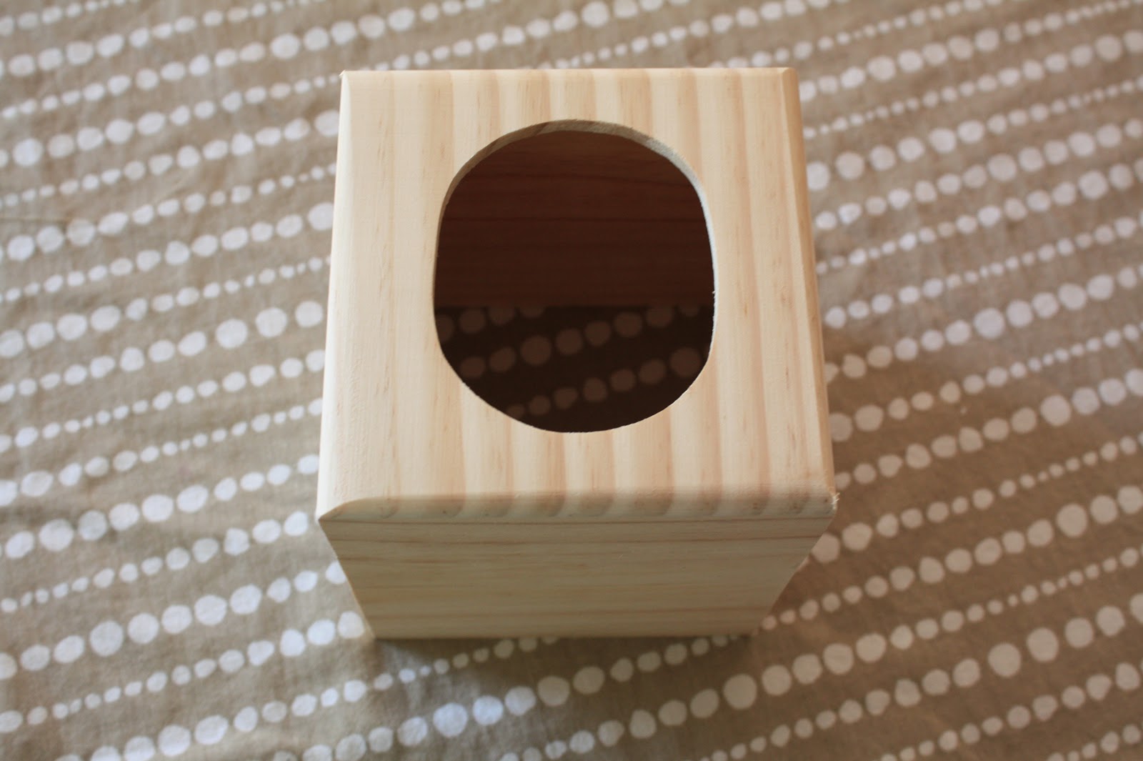 Shush In Your Home: DIY Tissue Box