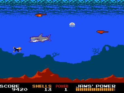Retro Game Reviews: Jaws (NES review)