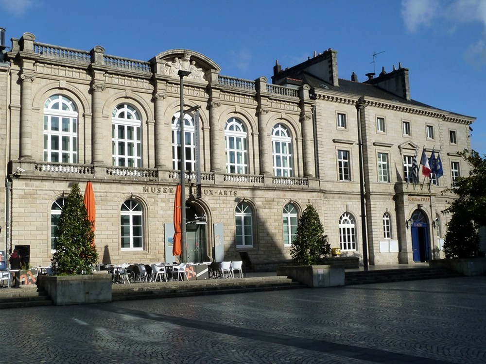 BRETAGNE - Finistère 29: QUIMPER - Le Musée des Beaux-Arts, place Saint ...