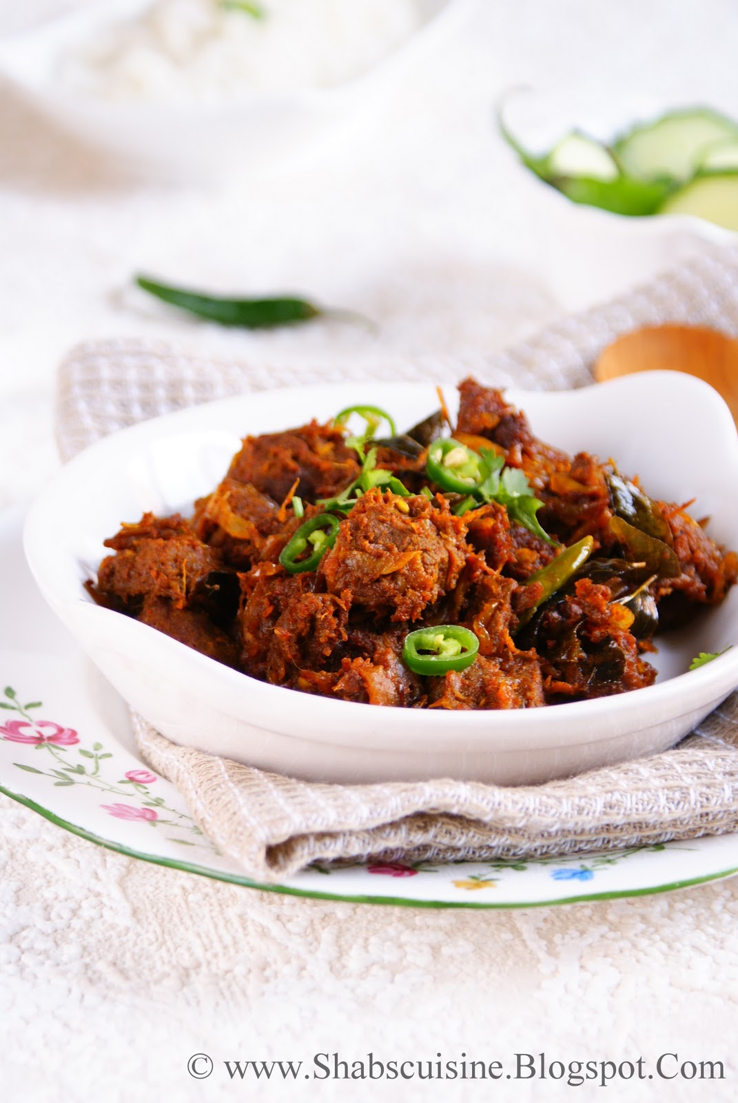 Shab's Cuisine: Spicy Beef Masala