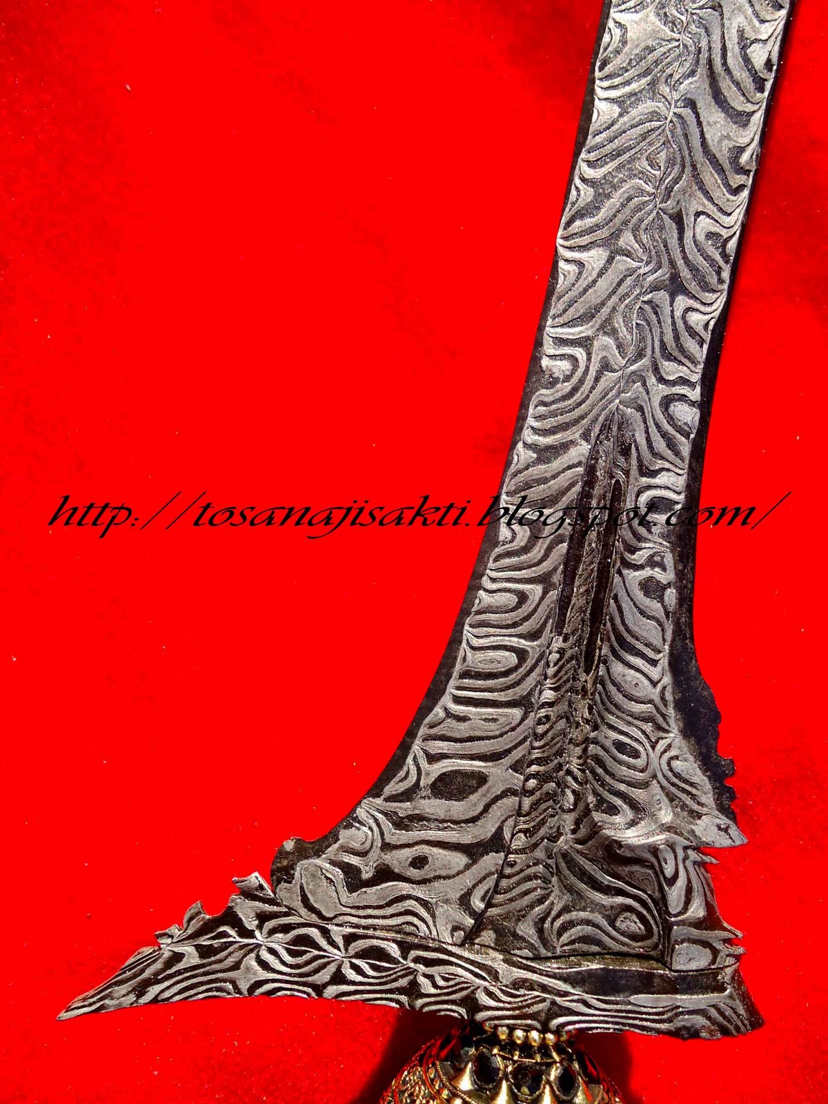 Keris Mangkurat Pamor Lar Gangsir | Keris Keraton | Jual Pusaka ...