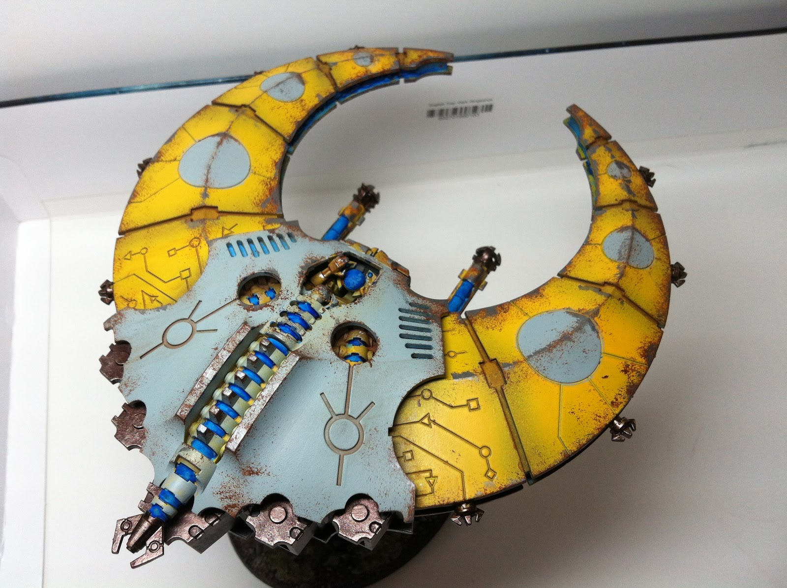 W40KTenerife: Croissant necron