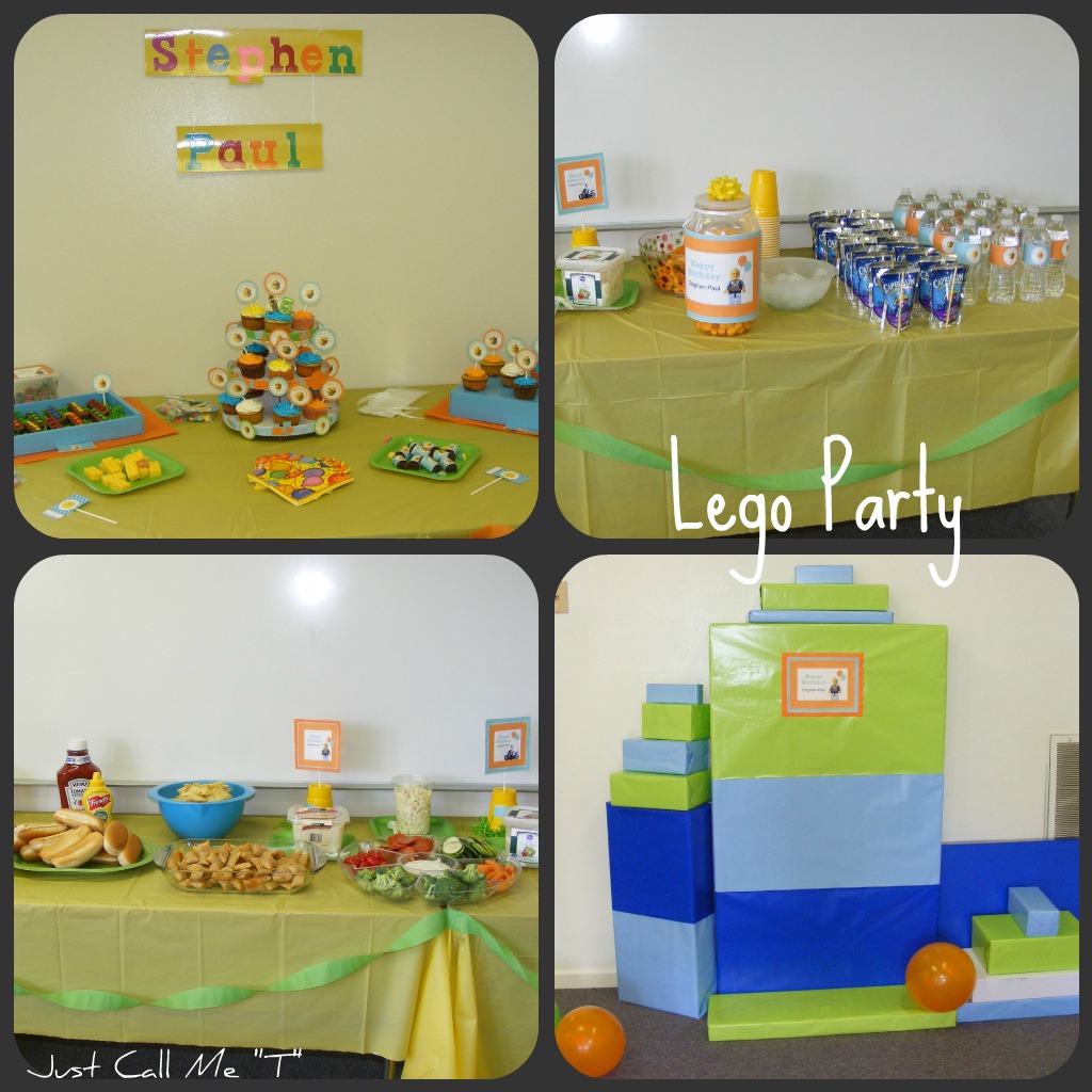 Just Call Me "T": Yet Another Lego Party