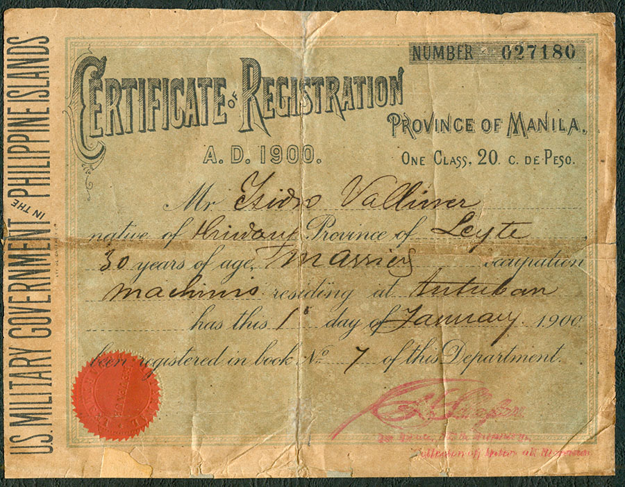 Pinoy Kollektor: 16. CEDULA during the Revolution