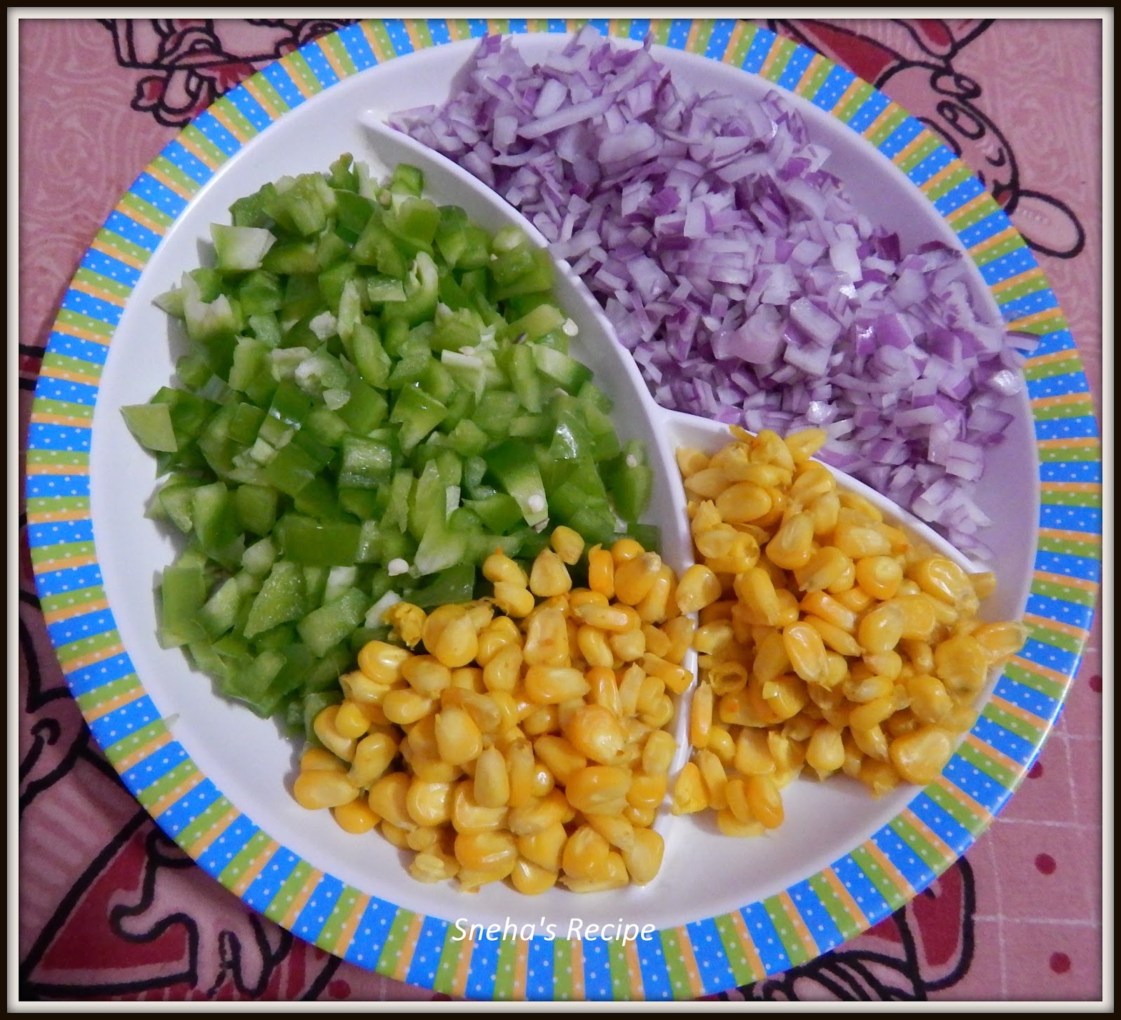 Vegetarian Chalupa – A Crispy Mexican Bread - Sneha's Recipe