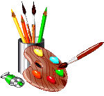 BAUZINHO DA WEB - BAÚ DA WEB : Gifs de lápis e lápis de cor, cadernos ...