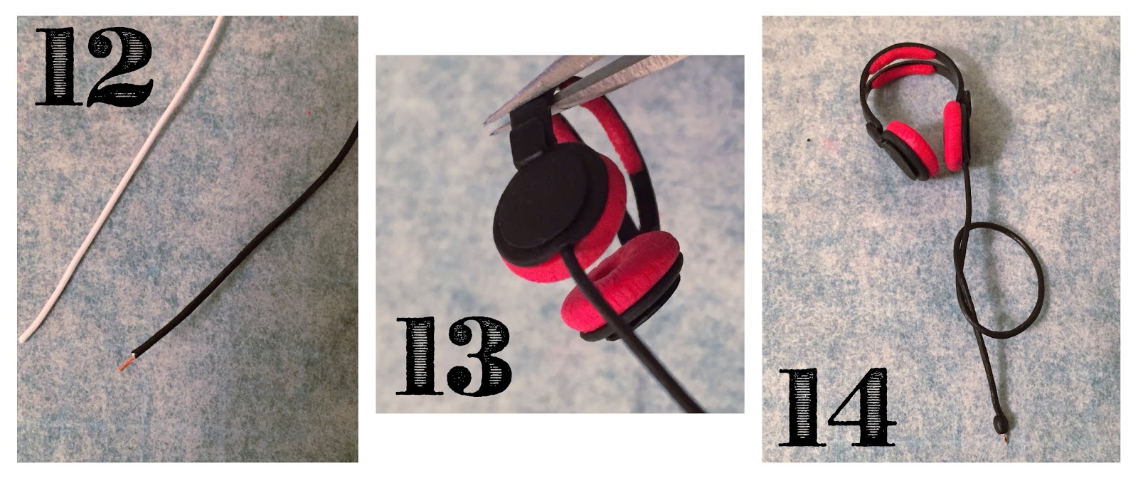 Minibase Miniatures: Tutorial - Miniature Headphones