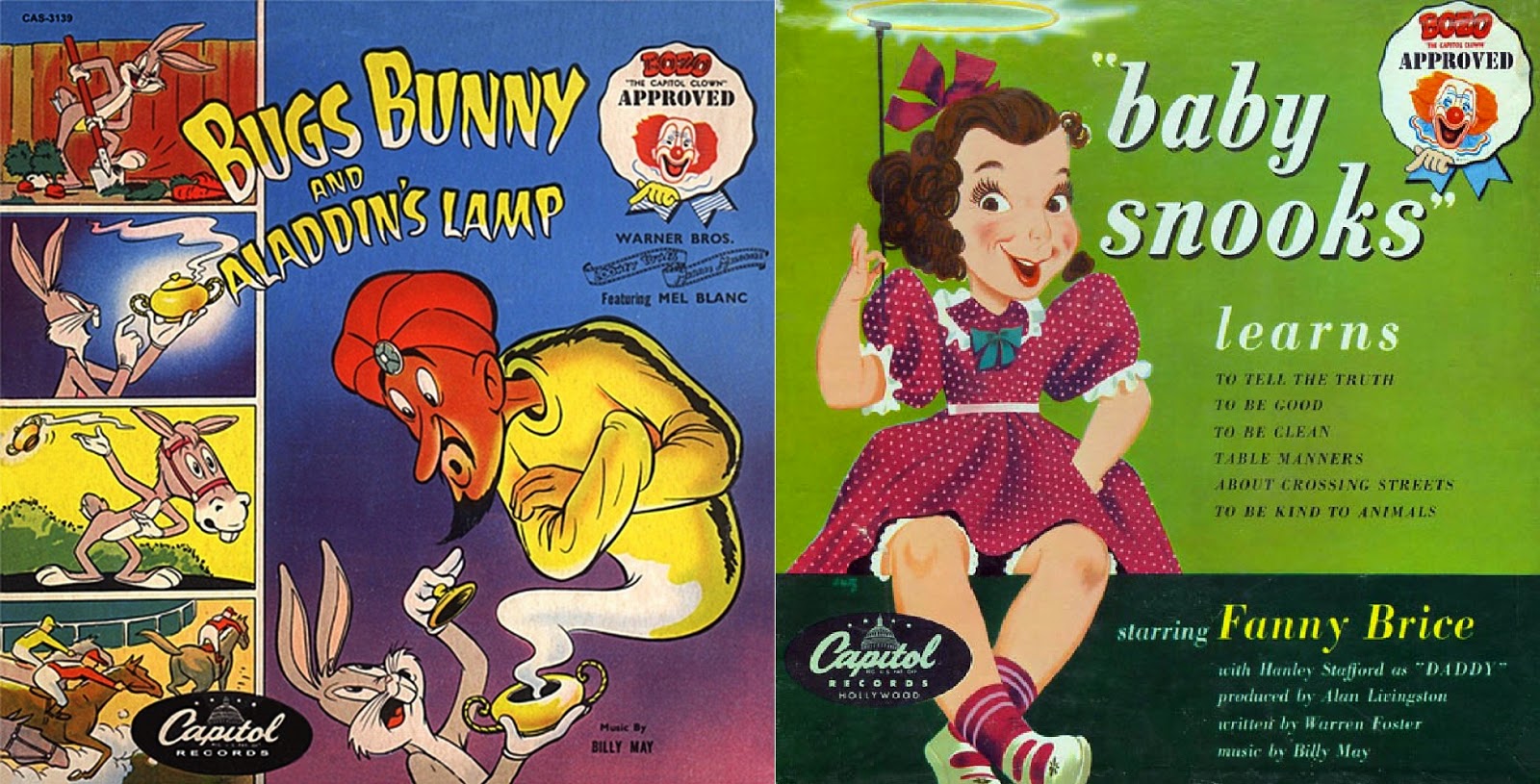 the sphinx: Baby Snooks & Friends (Capitol, 1977)