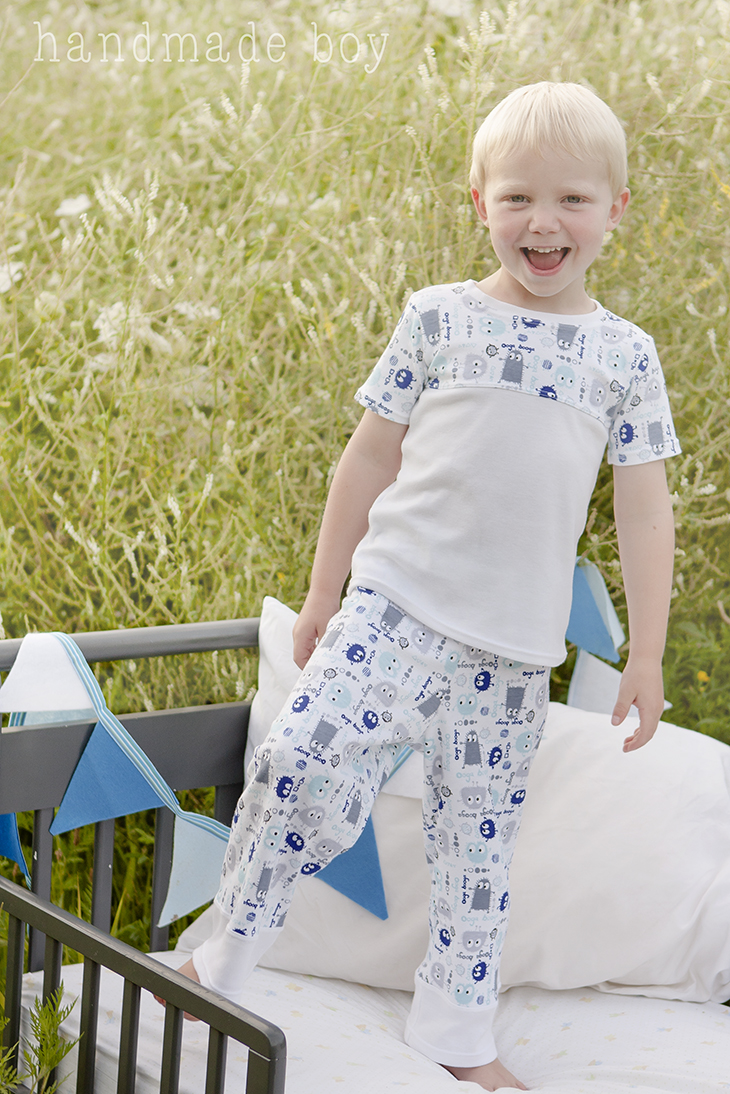 Handmade Boy: GYCT Designs Jean & Jamey Jammies