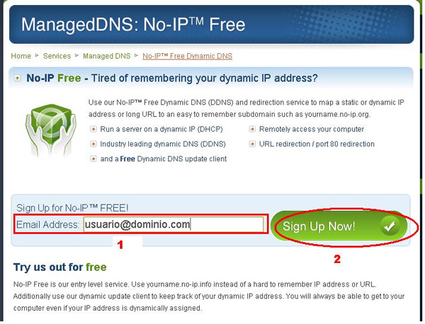 Alternativas (¿gratuitas?) a DynDNS. Uso de No-ip. - Securactiva