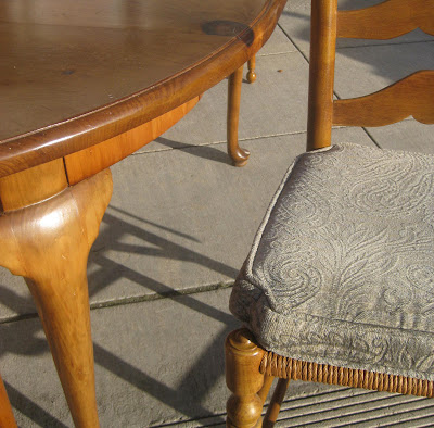 UHURU FURNITURE & COLLECTIBLES: SOLD - Pine Dining Table and 4 Chairs ...
