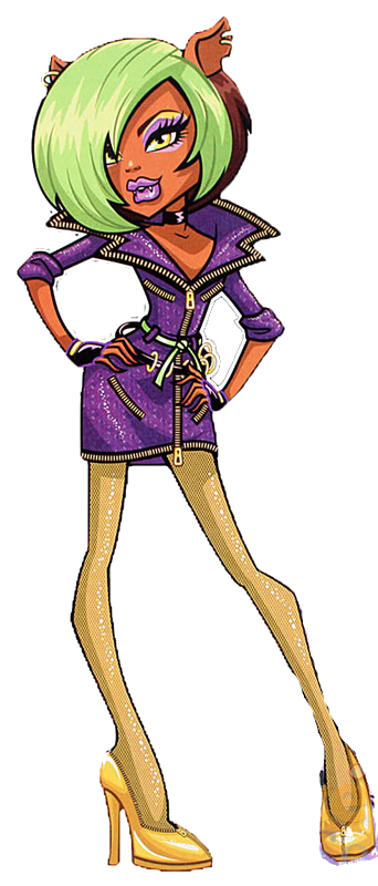 Monster High Fanacts: PNG's da Clawdeen Wolf