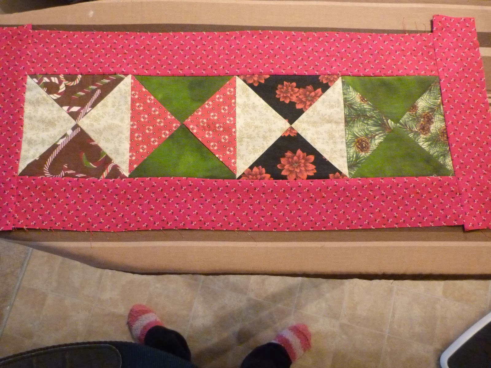 OneOldStitch: What to do with a quilt gone wrong!