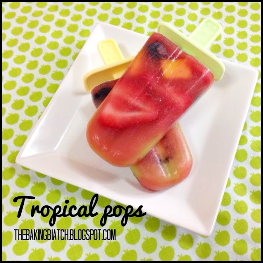 The Baking Biatch || by Cynthia Lim: Tropical Pops