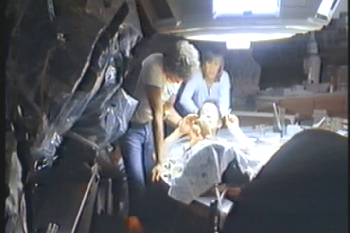 Alien Explorations: Alien: Setting up the Chestburster shot