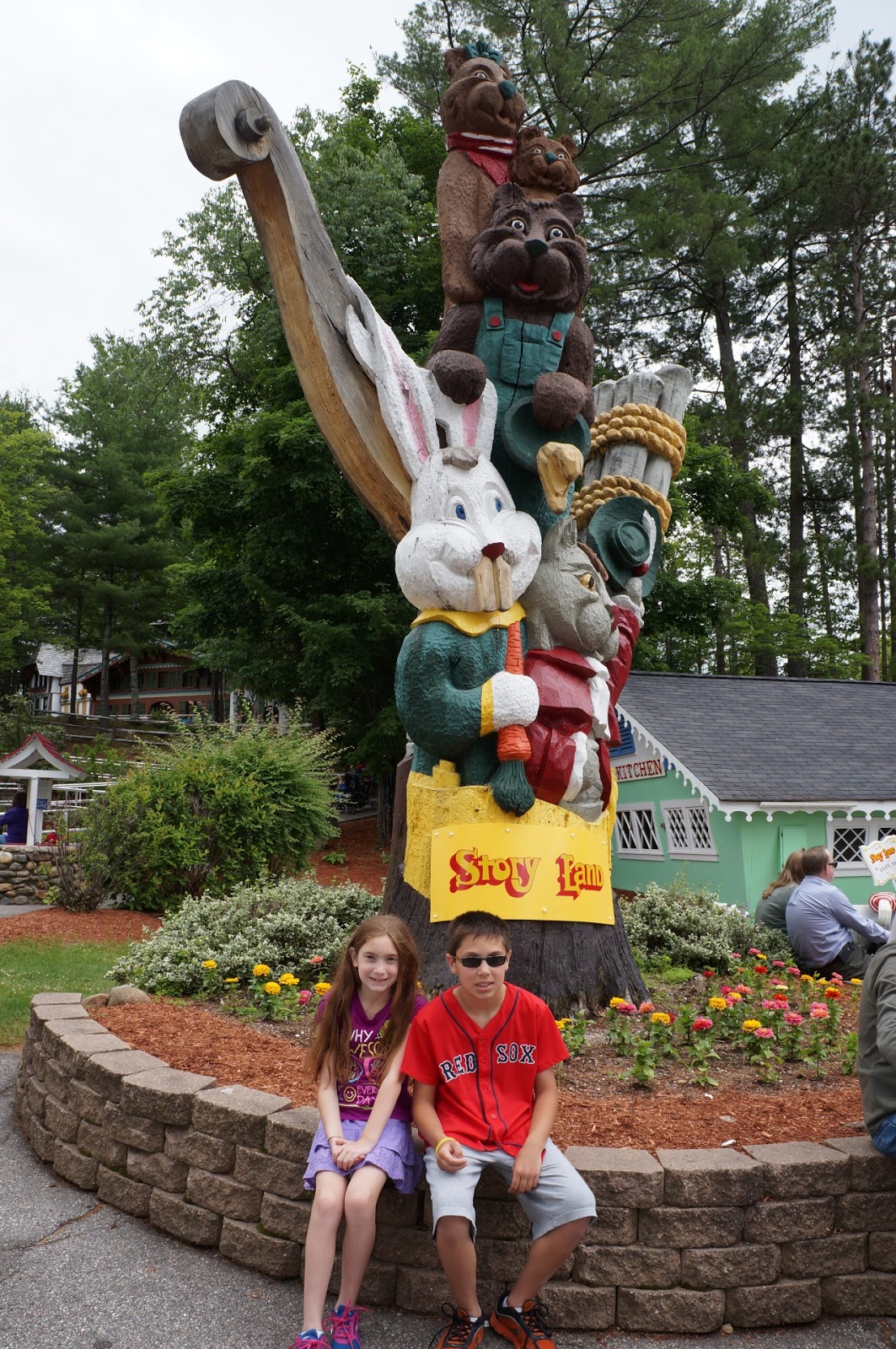 Evan and Lauren's Cool Blog: 7/8/15: Story Land Where Fantasy Lives