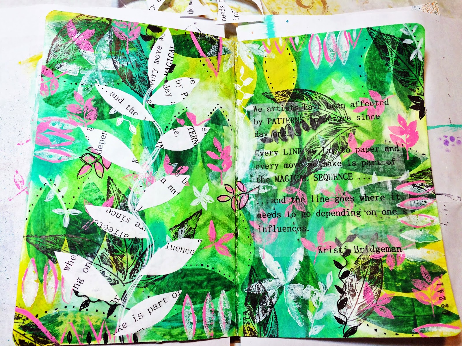 Repeating Patterns in Nature and Art - WOYWW #299