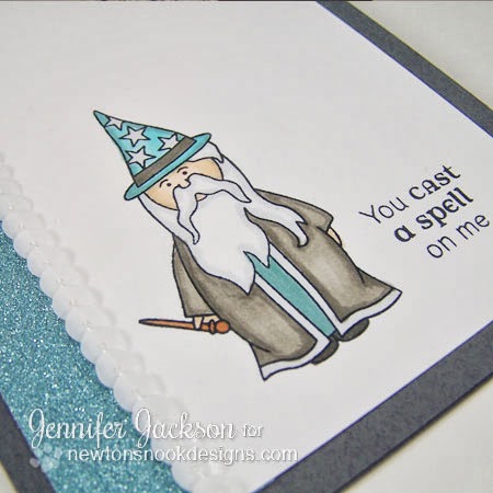 Newton's Nook Designs: CAS Wizard Card