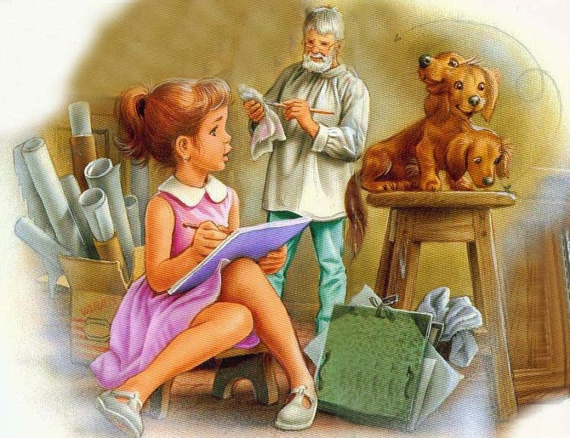 BlushingEyes: Drawings of Marcel Marlier known as Martine