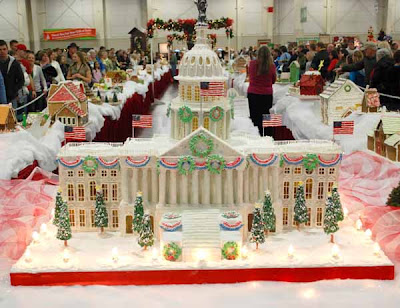 Artwife Needs a Life: 2011 Festival of Trees - Gingerbread Houses and More