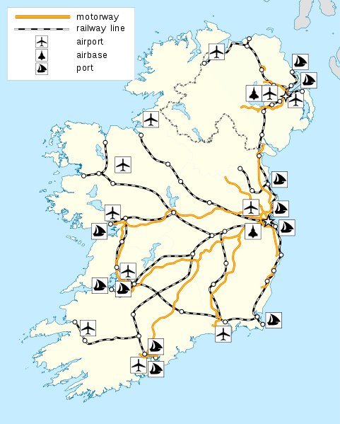 Irish Vacations | Ireland Vacations: Ireland Map