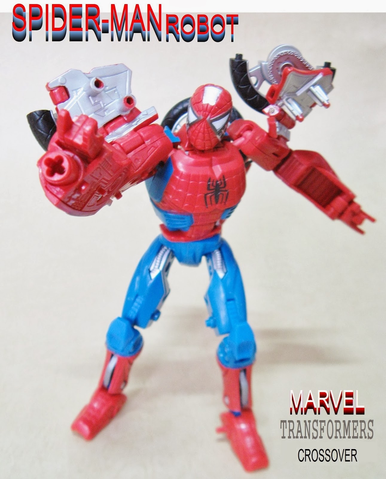 Marvel Transformers crossover : SPIDER-MAN ROBOT(feat.Optimus Prime)奇蹟 ...
