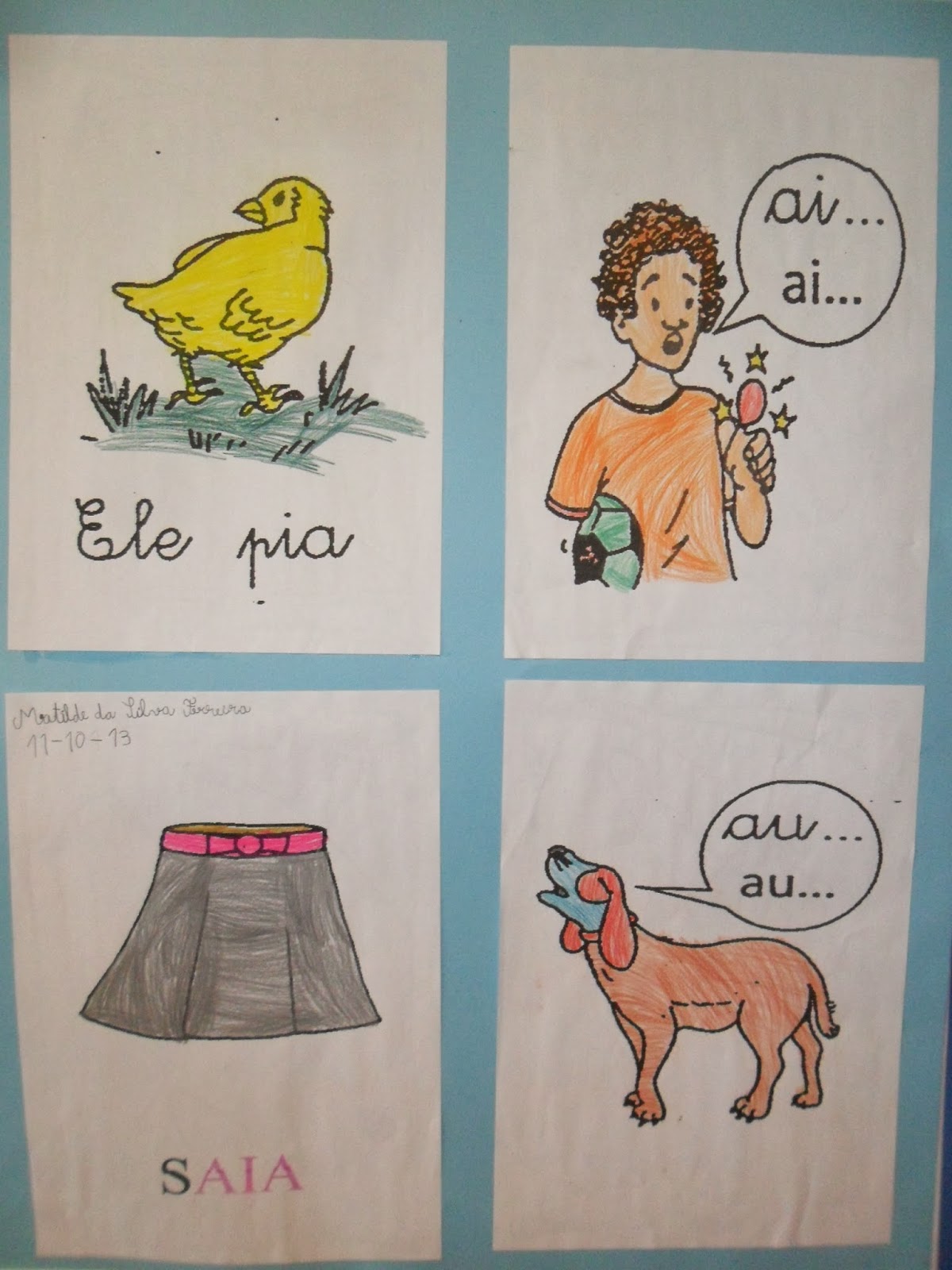 É muito bom aprender!: Os ditongos