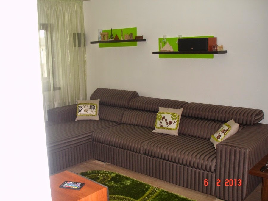 Mobila Bacau Yulmob: Mobila Living Verde Mat Vopsit