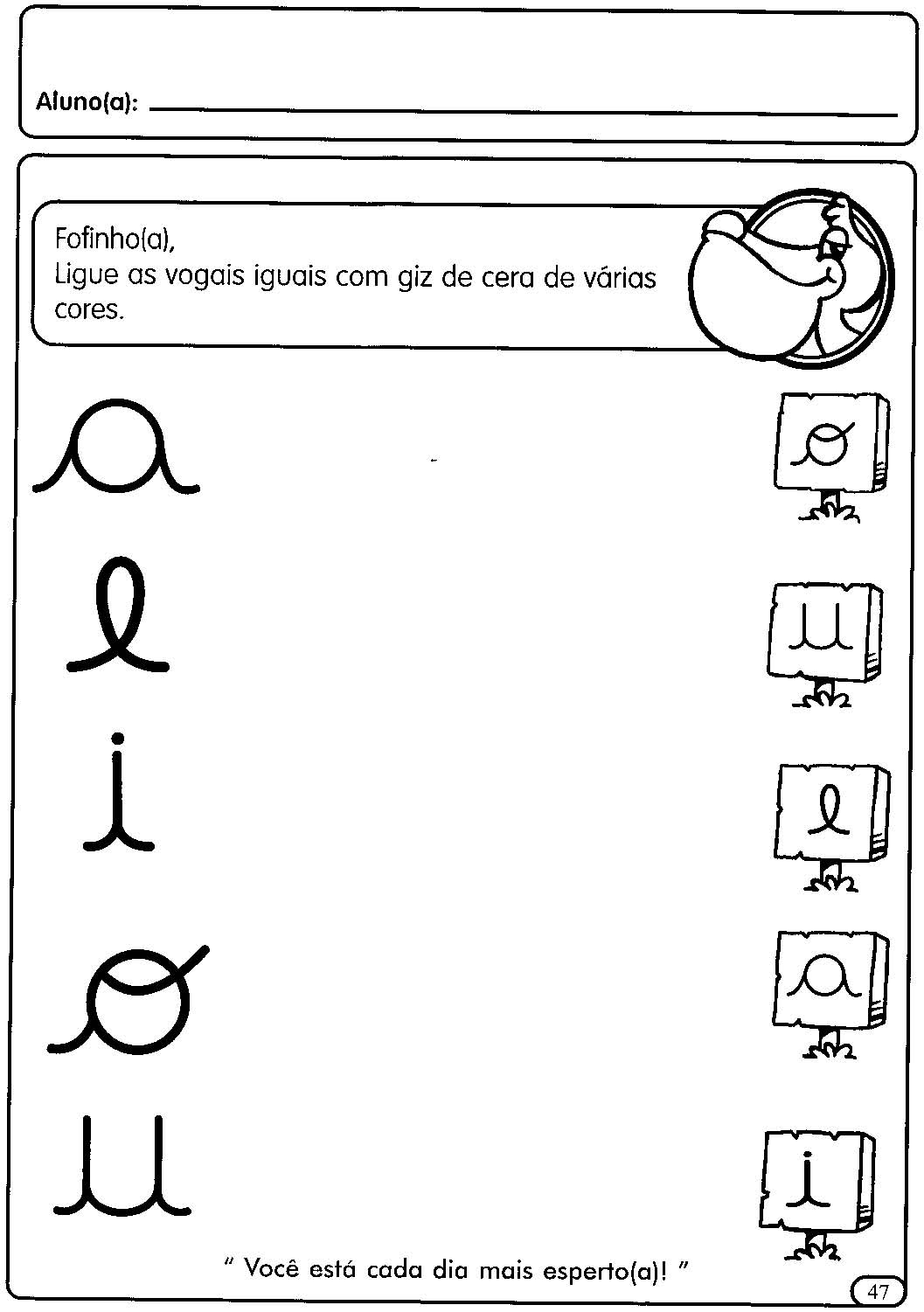 Atividades com as vogais para a Educação Infantil! - ESPAÇO EDUCAR