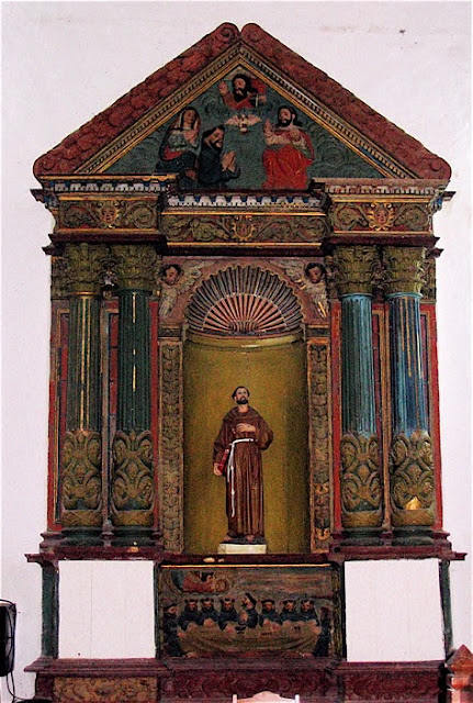 colonialmexico: The Altarpieces of Yucatán: San Bernardino de Sisal