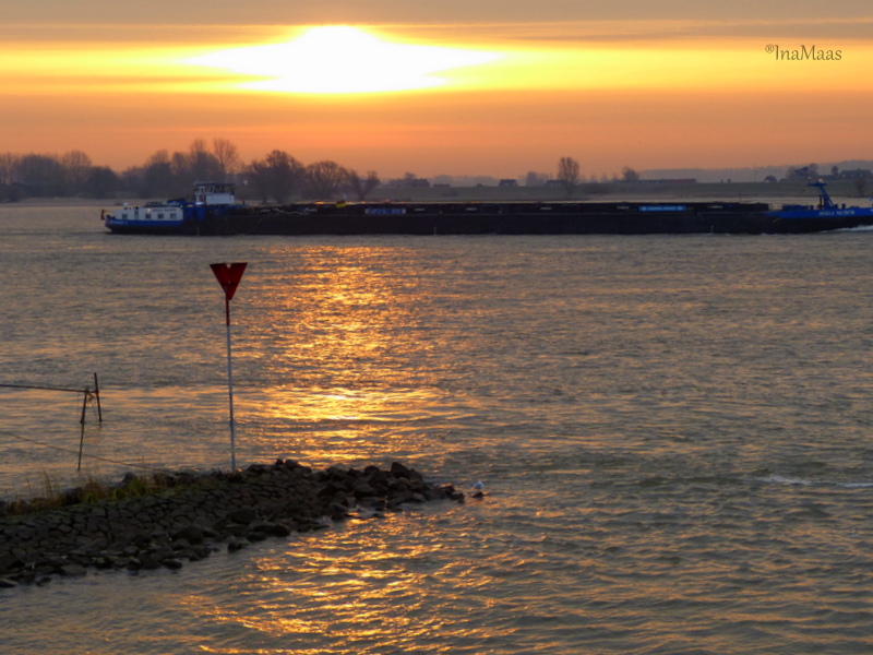 Rivier de Merwede Boven Hardinxveld