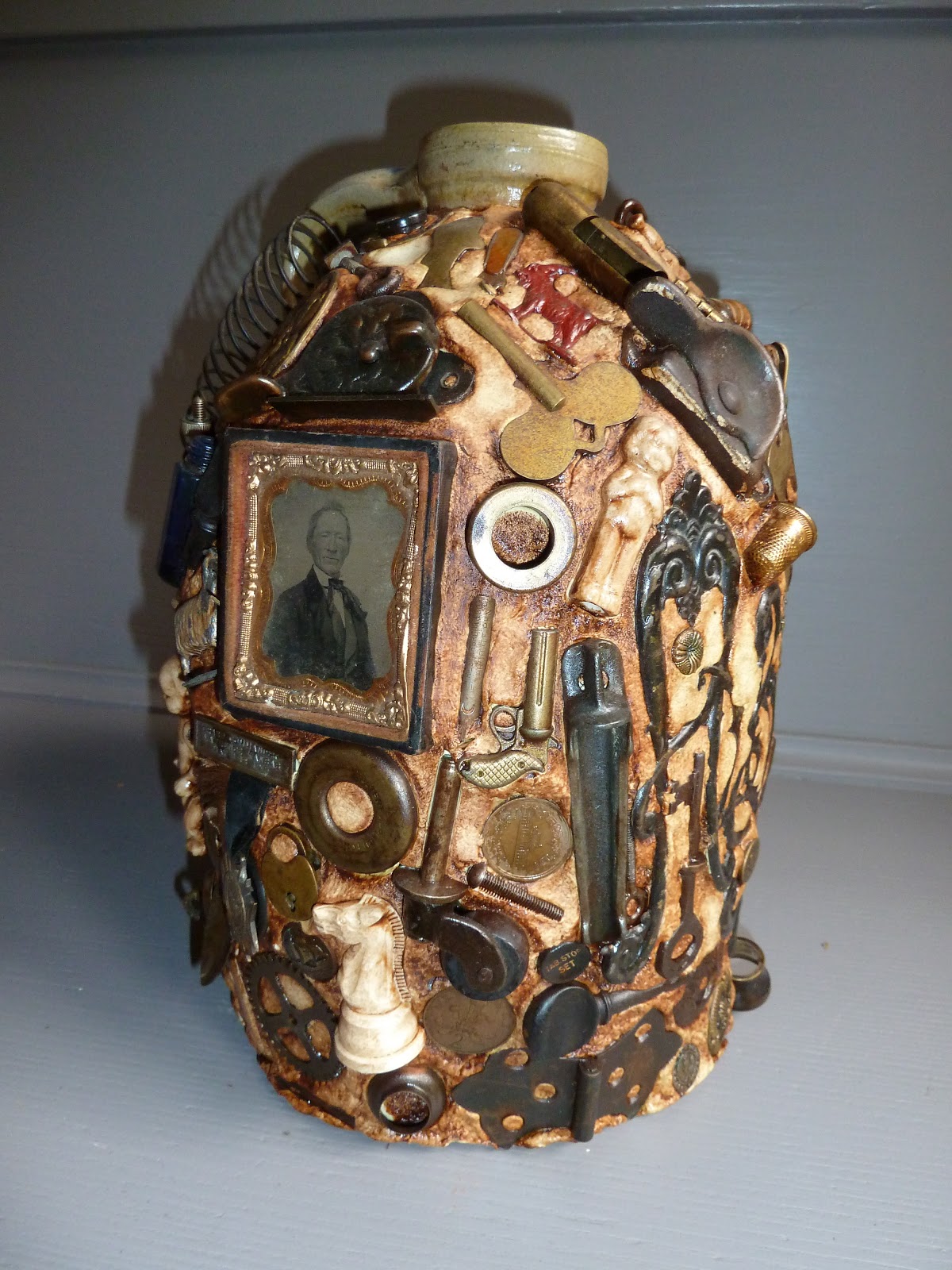 A Vintage Green Life: MEMORY JUG.......