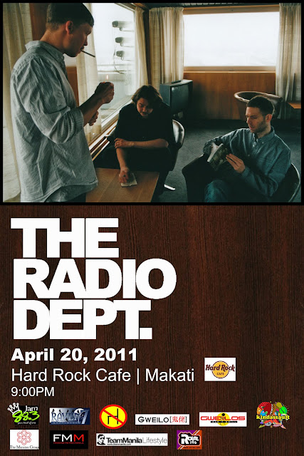 The Radio Dept LIVE IN MANILA!!! | INDIEBON