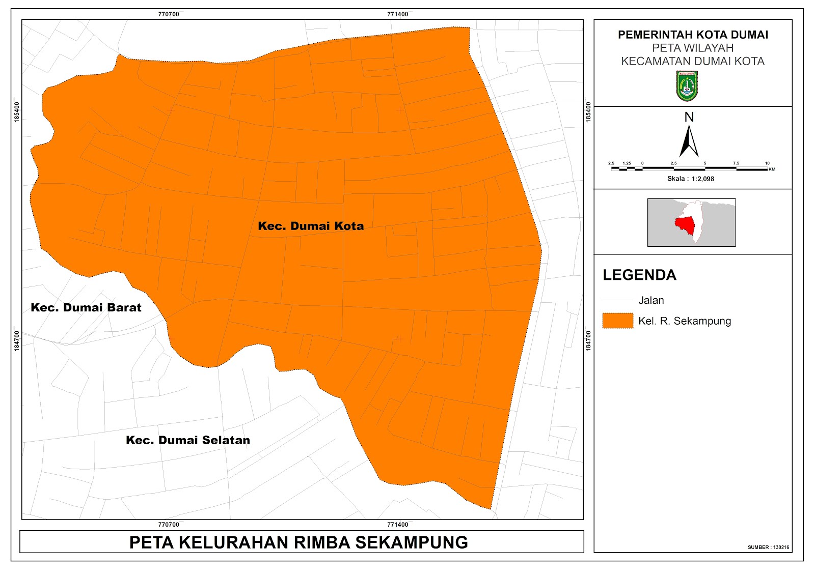 KECAMATAN DUMAI KOTA: KECAMATAN DUMAI KOTA