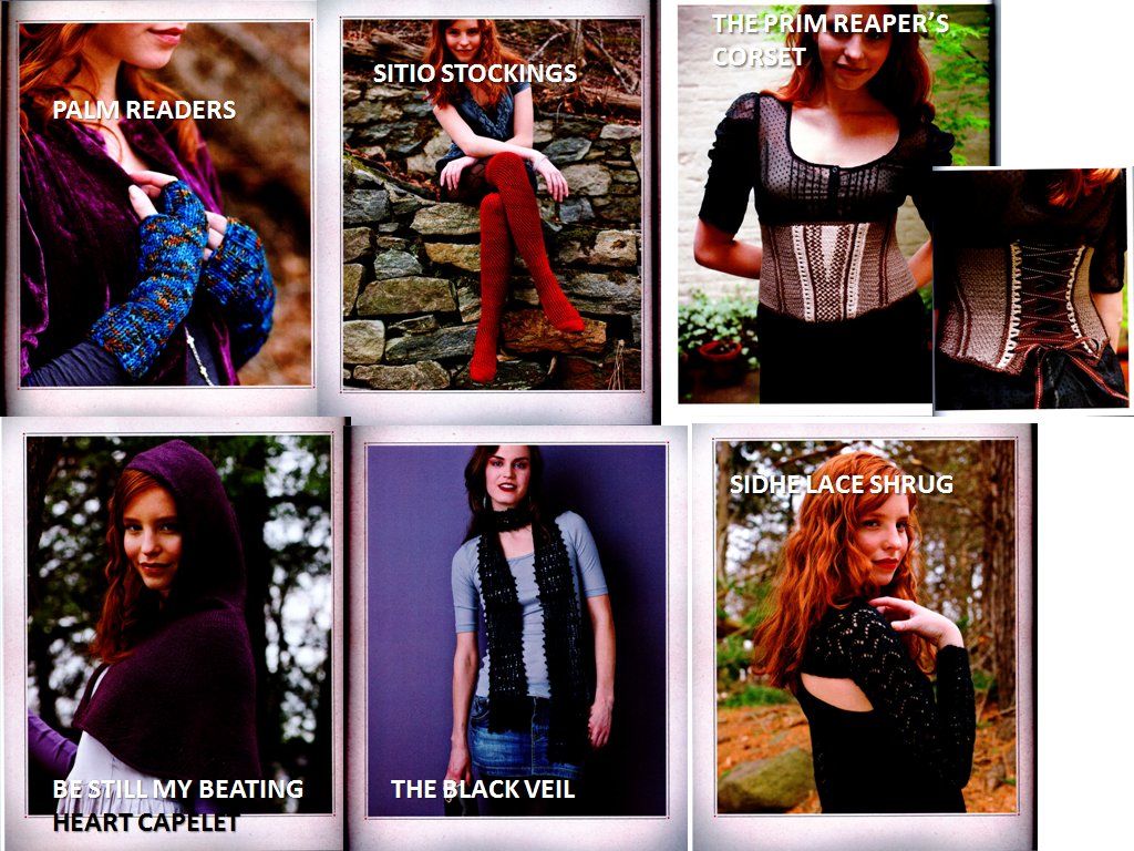 Knitstress: Knitting Book Reviews (in pictures): Vampire Knits