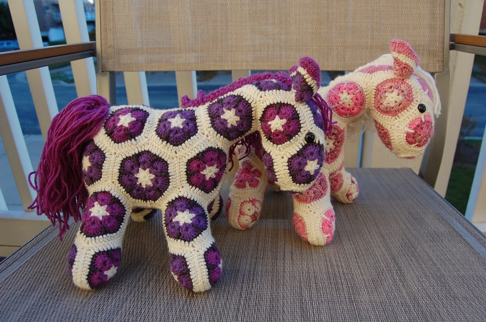 Roonie Ranching: Rose and Evelyn's African Flower Ponies