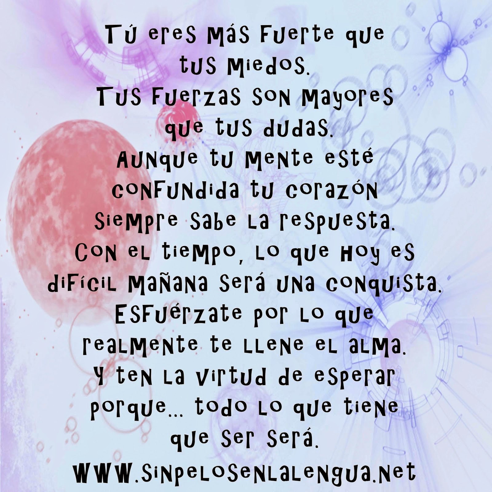 Tú eres más fuerte que tus miedos ~ Mejores Mensajes