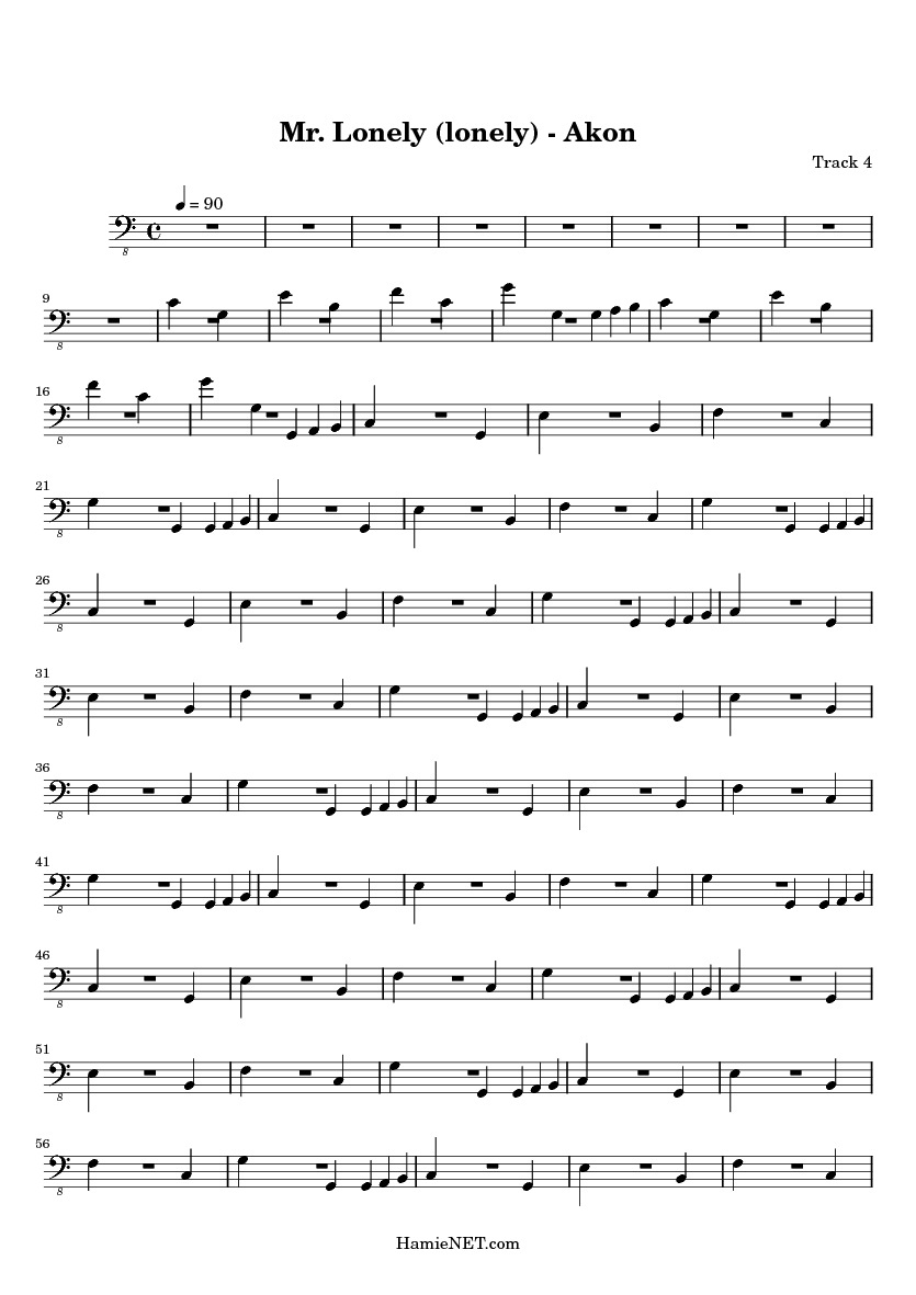 Language of the Song: I'm So Lonely I am so Lonely I'm So Lonely...