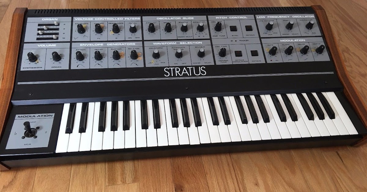 MATRIXSYNTH: CRUMAR STRATUS SYNTHESIZER/ORGAN