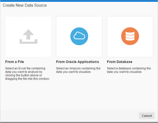 Obiee In Il Oracle Dvd Data Visualization Desktop With Analysis As Source