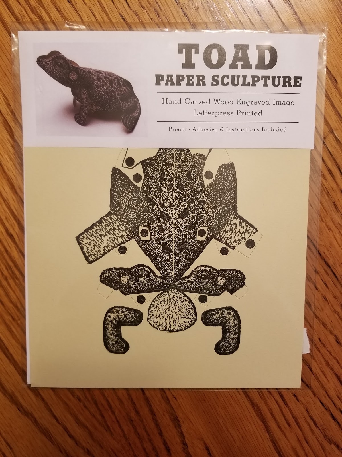 A"Mays"ing Papercraft: "Toad"ally