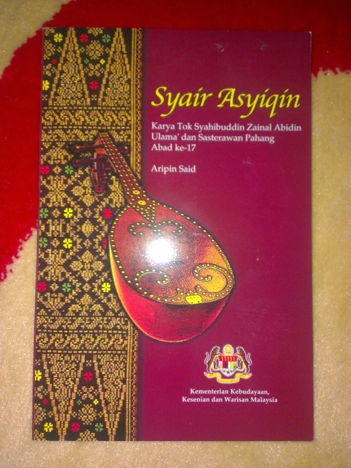 Jualan Buku Klasik: Syair Asyiqin Karya Tok Shihabudin - Aripin Said