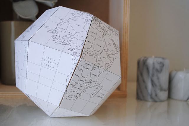 Dutch Design on a Budget: Making le paper globe
