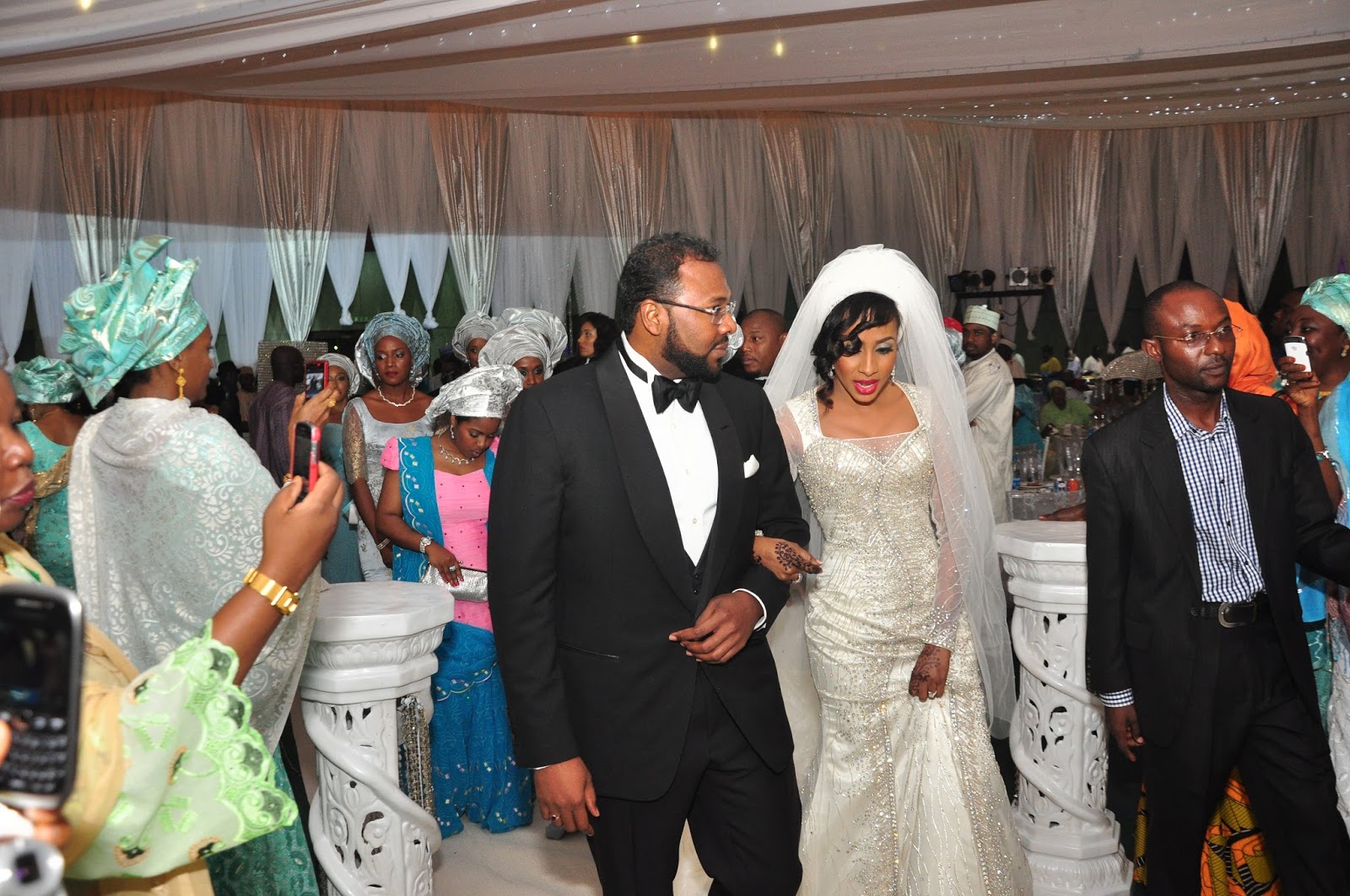 TOZALI: Throwback wedding pictures of Sadiq Sani Abacha and Huda Fadoul ...