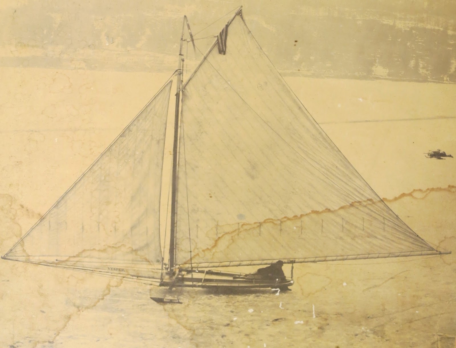 White Wings and Black Ice : Big Boat Gallery 1870-1900