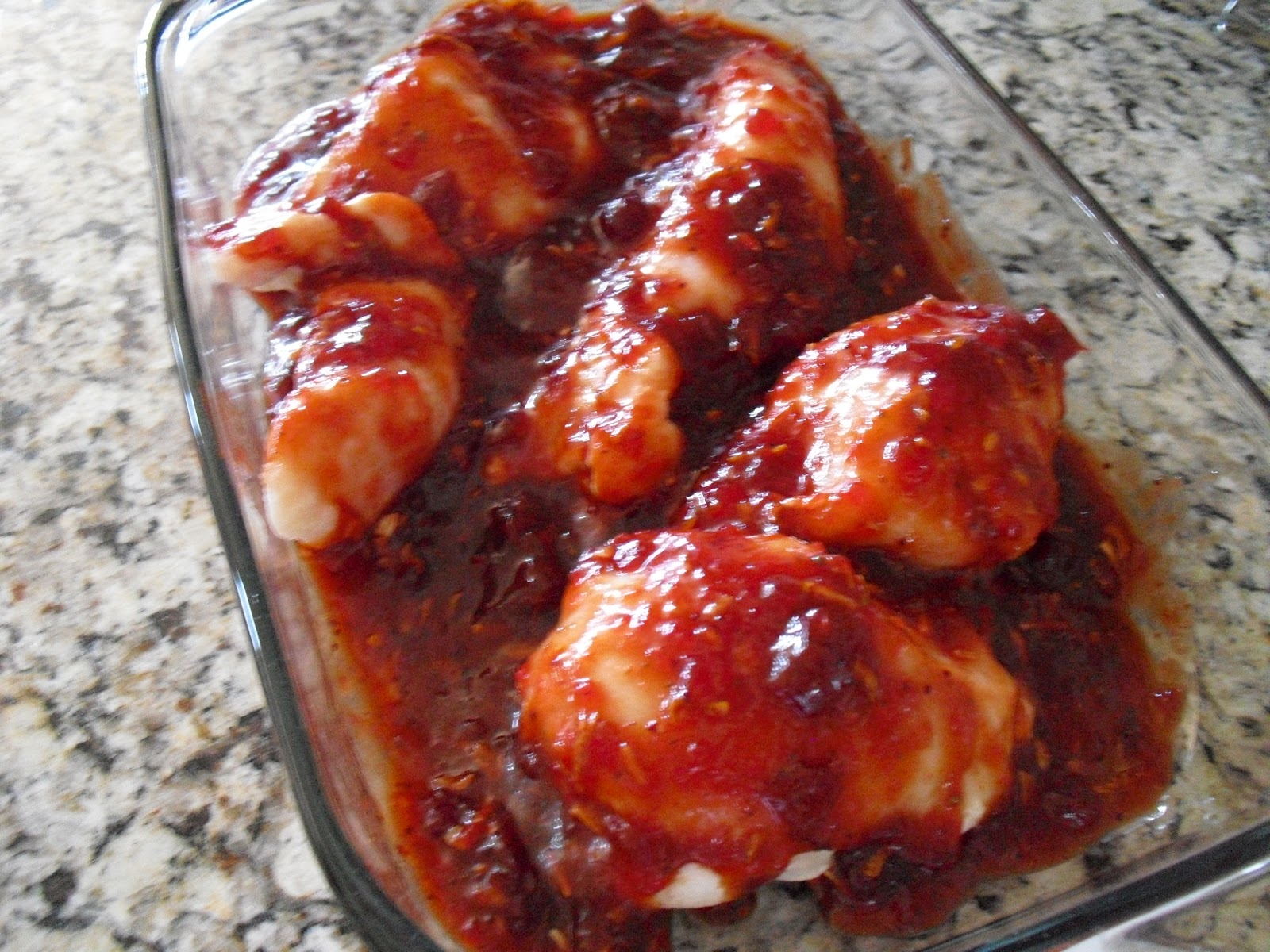 Lindsey's Kitchen: Cranberry Duchess Chicken