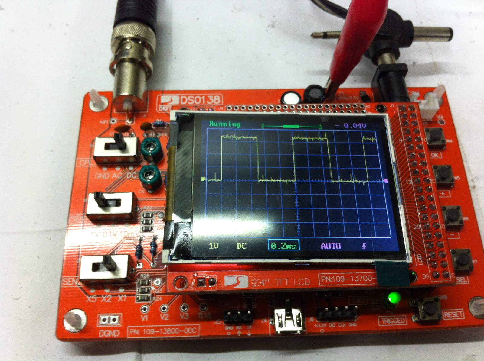 Greasy Greg: DSO 138 Digital oscilloscope - getting started