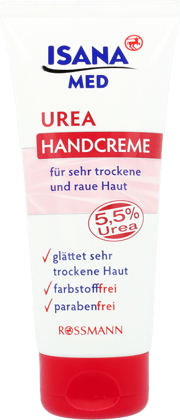 Rossmann, Isana, Handcreme Intensiv 5% Urea | Sroka o....